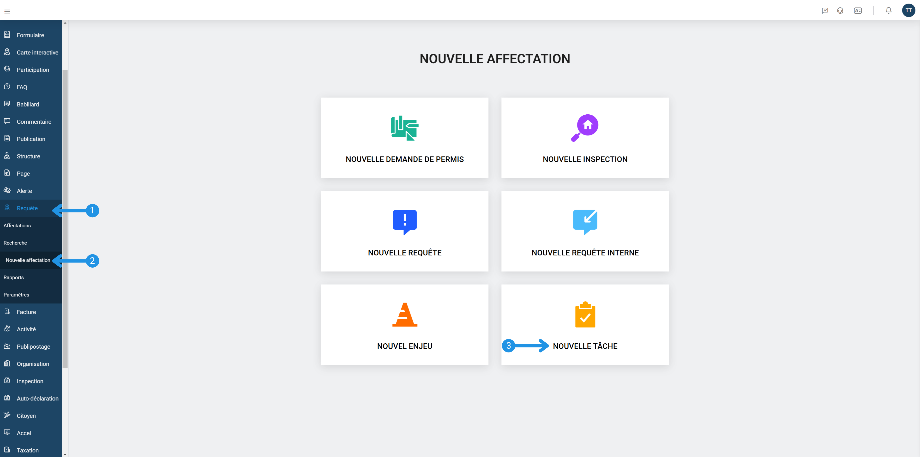 Créer une tâche - Modellium